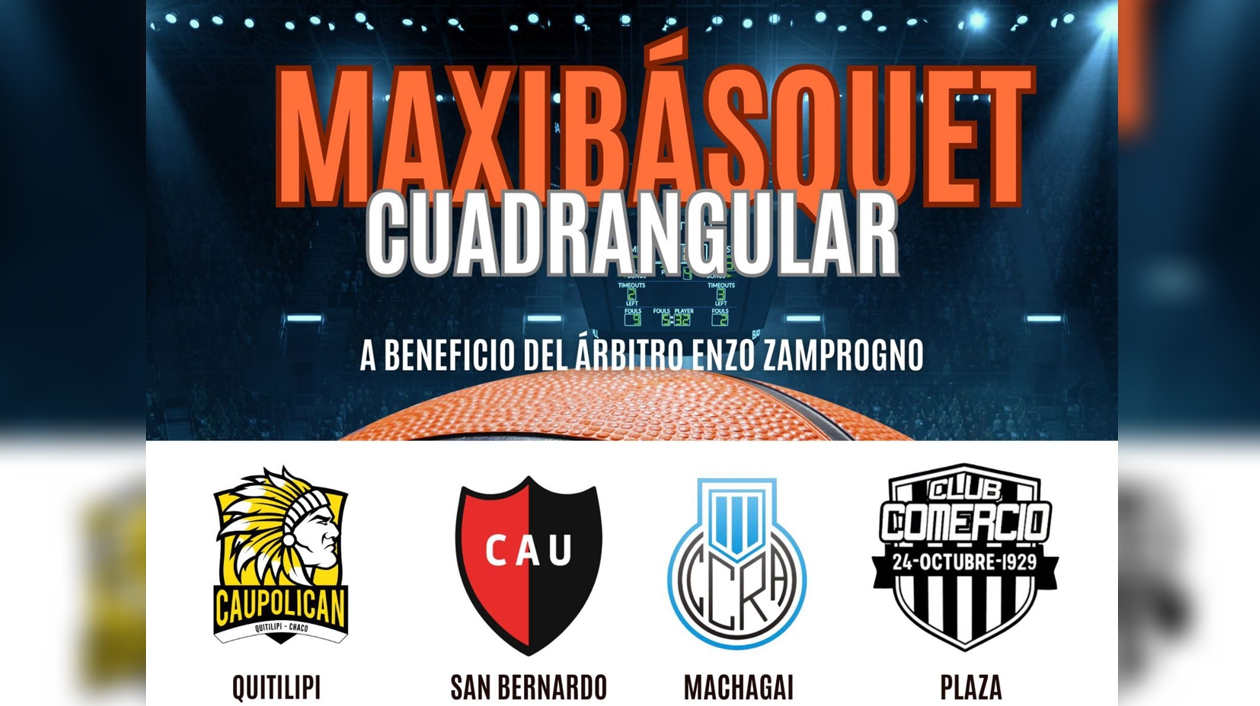 CAUPOLICÁN CONVOCA CON CUADRANGULAR DE MAXI BÁSQUET BENÉFICO - EcoDeportivo